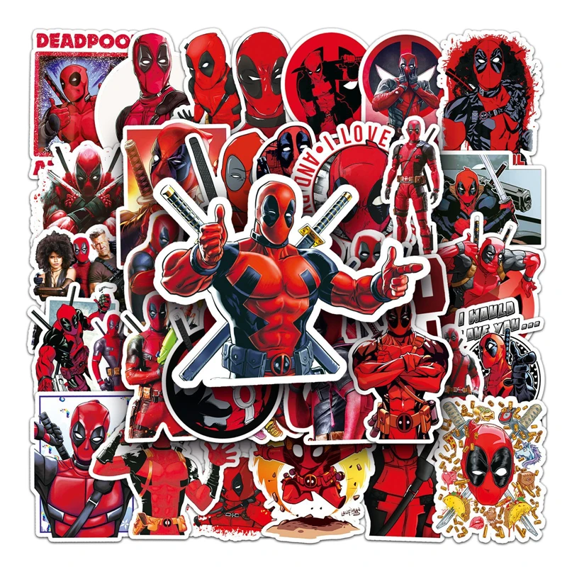 10-30-50pcs-Deadpool-Stickers-decal-scrapbooking-diy-pasters-home ...