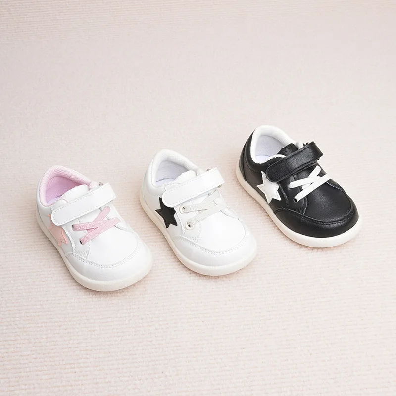 New-Spring-Baby-Shoes-For-Boy-Leather-Toddler-Children-Barefoot-Shoes ...