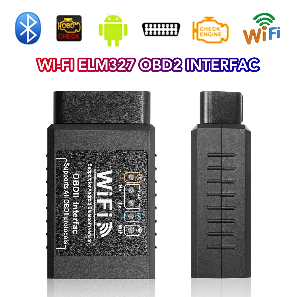 Novo elm 327 v1.5 wifi obd2 wifi scanner para maserati ghibli mc20 ...