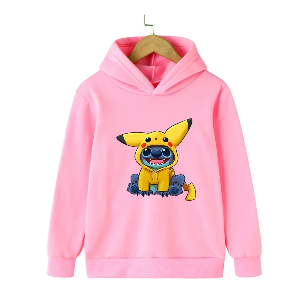 Nueva sudadera con capucha de dibujos animados de Lilo y Stitch para ...