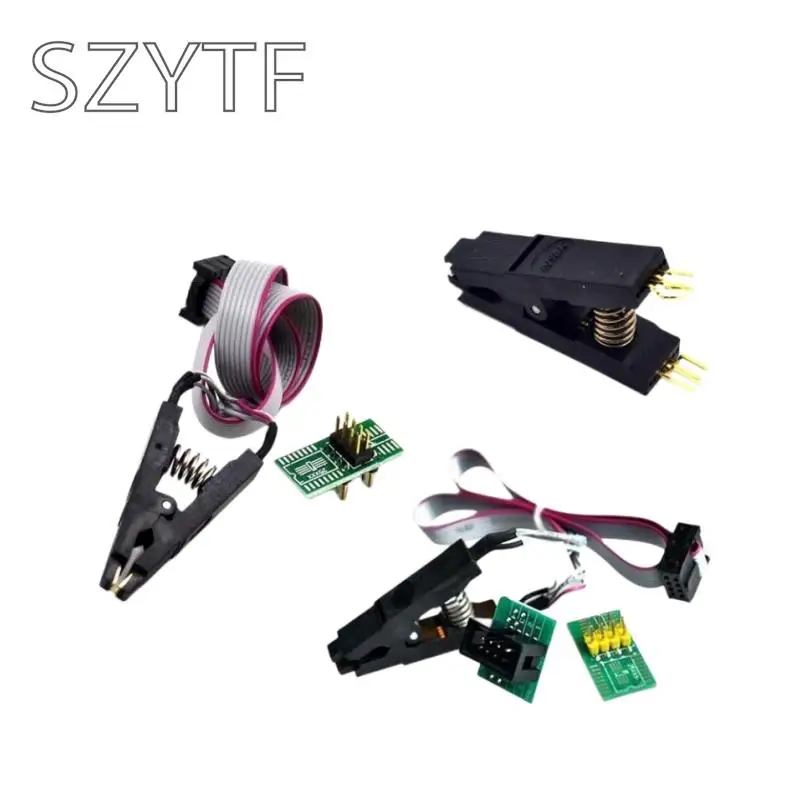 Soic8 Sop8 Test Clip For Eeprom 93/25 /24cx In-circuit Programming + 2 ...