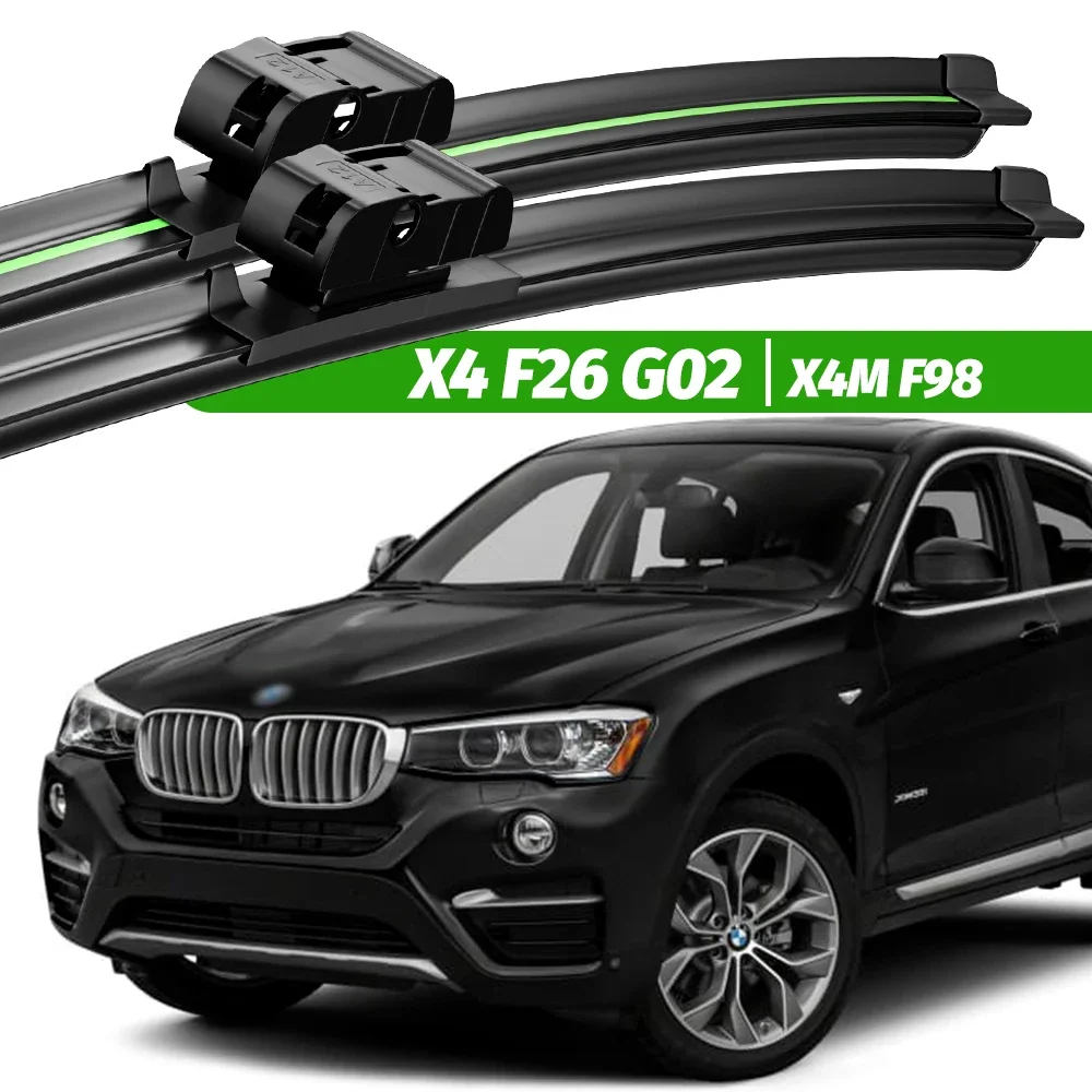 For BMW X4 F26 G02 X4M F98 2014-2023 2pcs Front Windshield Wiper Blades ...