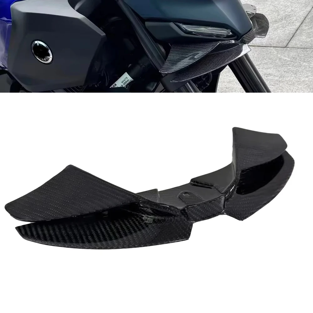 For YAMAHA MT-07 2025 carbon fiber Wind Wing Aerodynamics Fairing ...