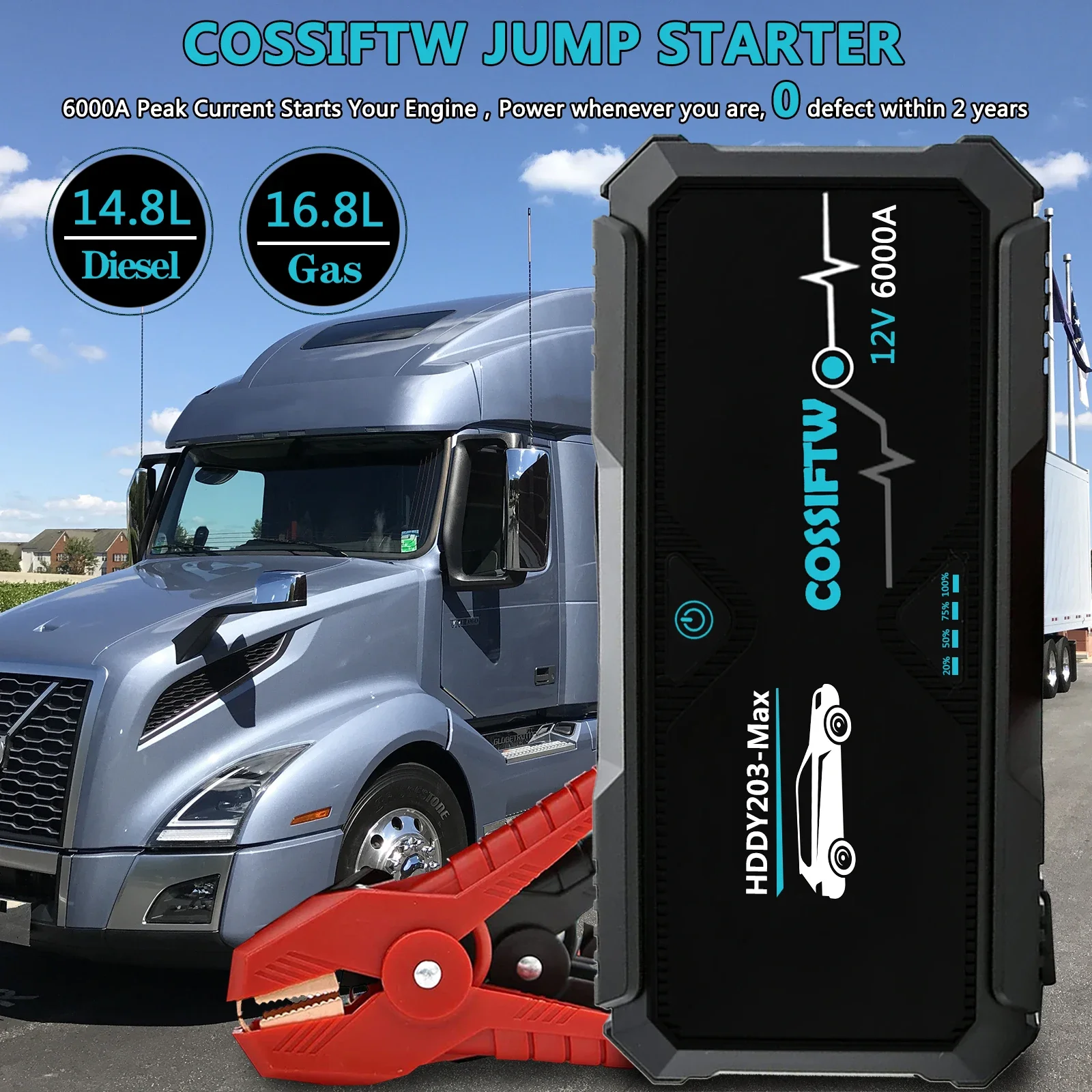 Lorry jump starter store