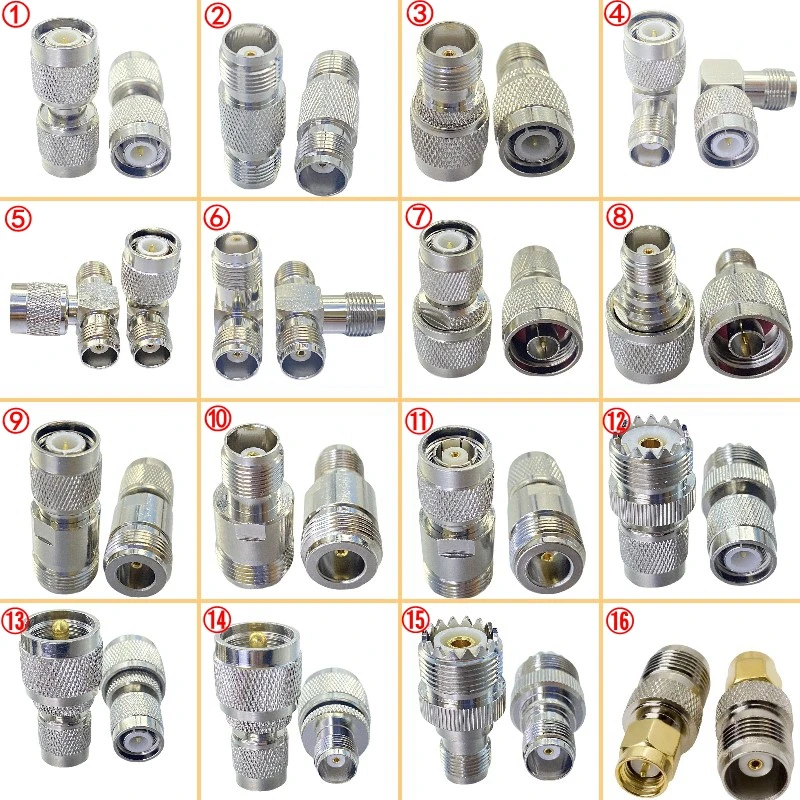 1Pcs-TNC-To-SMA-N-Type-SL16-UHF-PL259-SO239-Male-Female-TNC-Connector-N ...