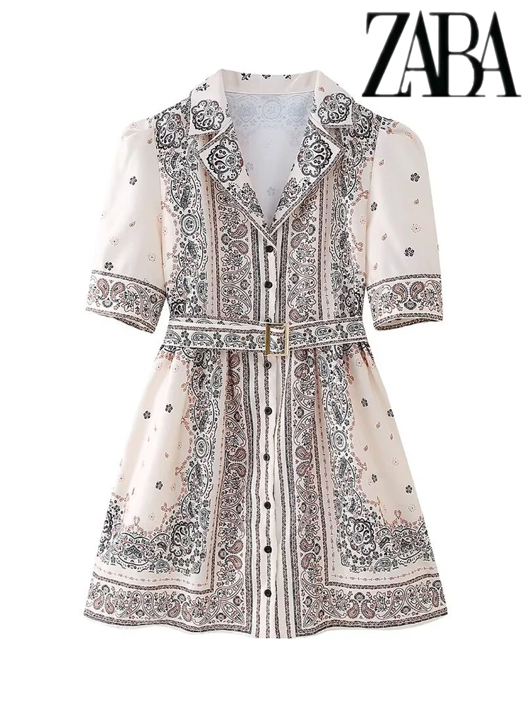 TRAF-Mujeres-Verano-Fiesta-Sexy-Cardigan-Vestido-Vintage-Floral-Impreso ...