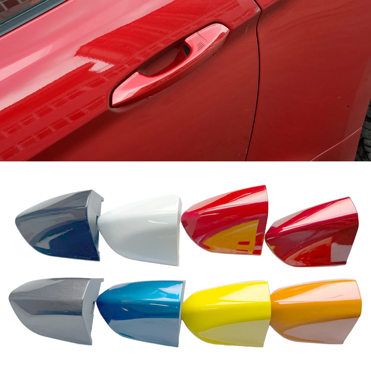 1-Piece-New-Front-Exterior-Left-Door-Handle-Cover-Cap-Bezel-for-Ford ...
