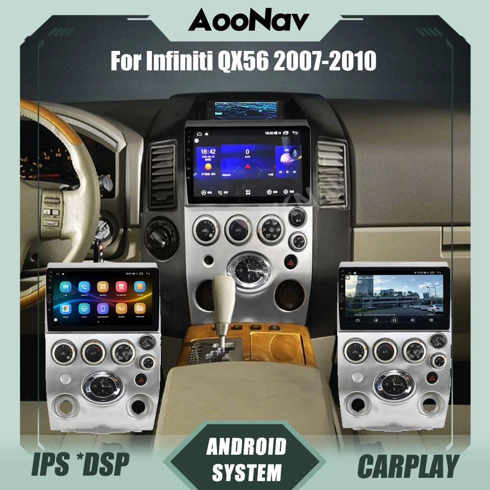 Car-Stereo-For-Infiniti-QX56-2007-2010-GPS-Navigation-Audio-Radio ...