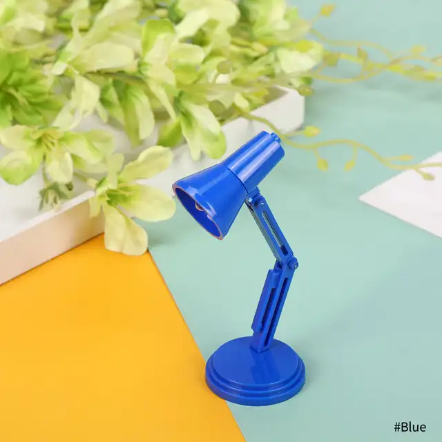 LED Mini Table Lamp Foldable Clip-on Night Reading Book Light Computer ...