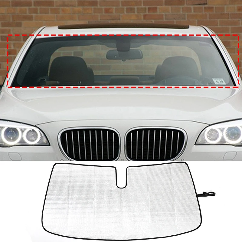For-2009-2014-BMW-7-Series-F01-F02-F03-F04-aluminum-foil-silver-car ...