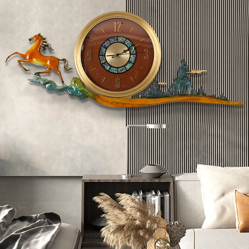Handmade Wall Clock Art