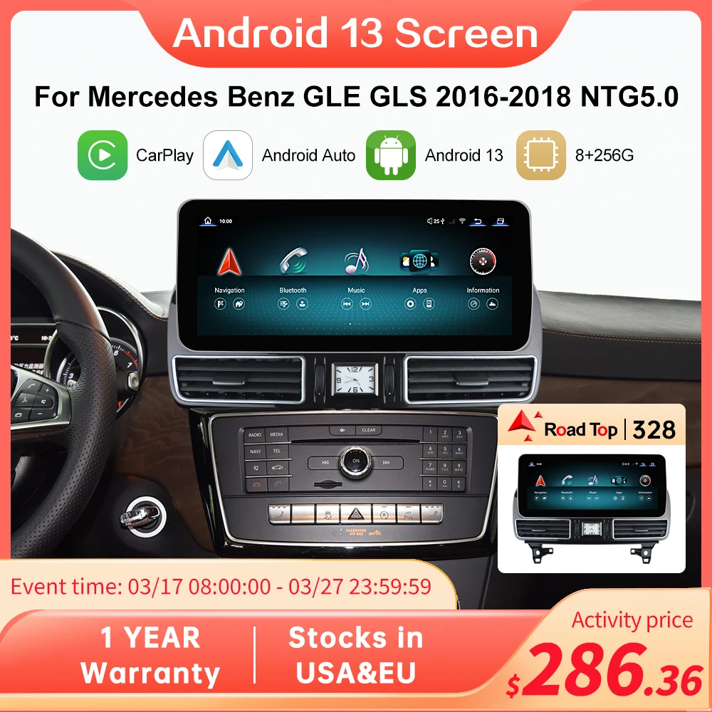 Android-13-Car-Radio-Multimedia-Player-For-Mercedes-Benz-GLE-GLS-2016 ...