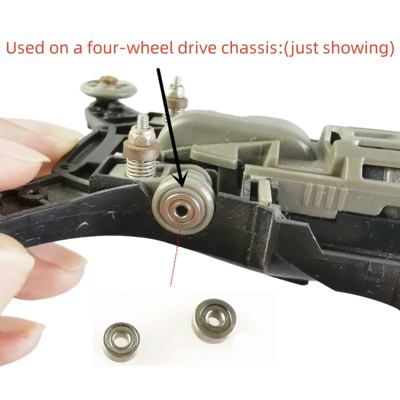 Four wheel drive chassis bearing 5*20MM 6*20MM small guide wheel ...