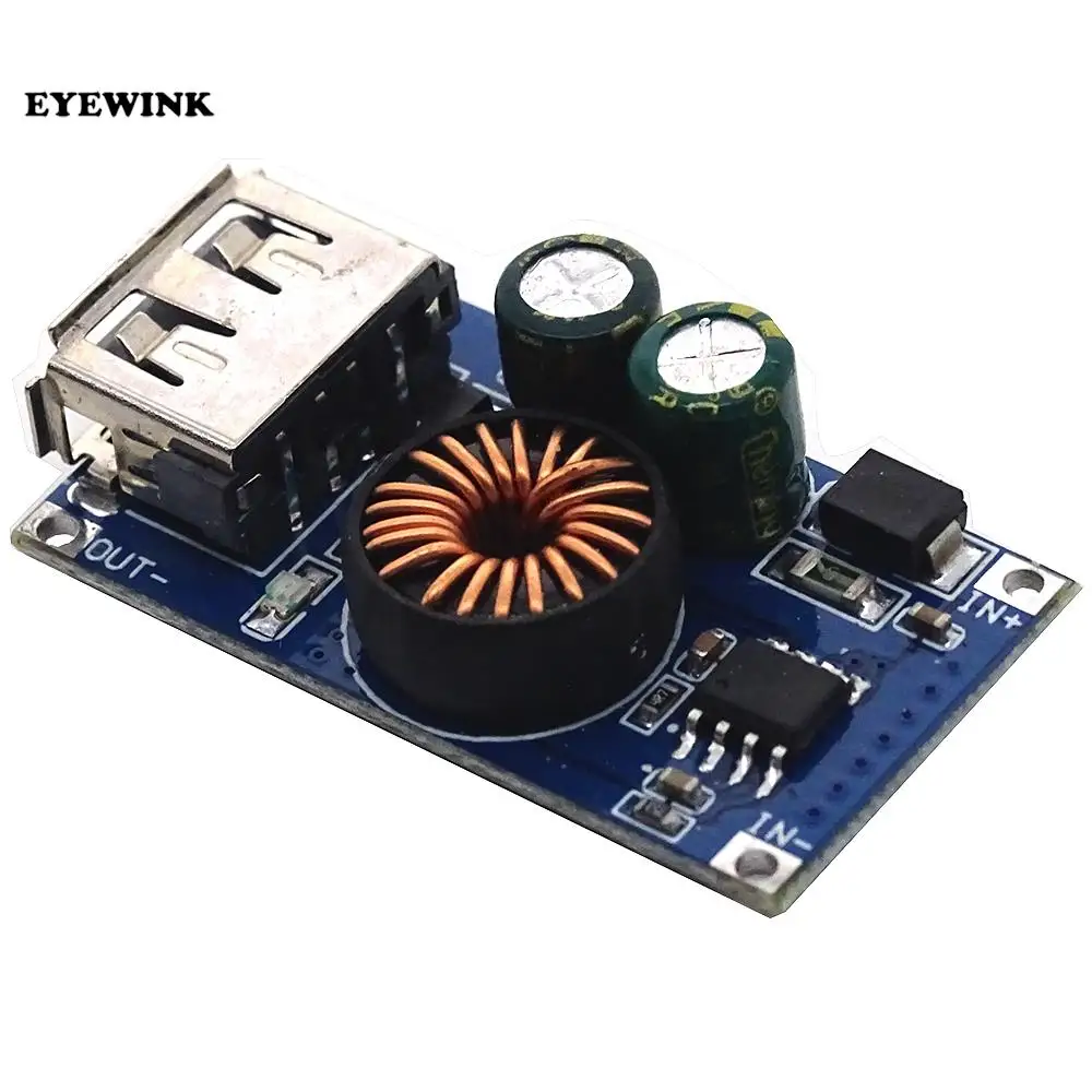 1pcs Usb Dc Step-down Module 12v 24v To Qc2.0 Qc3.0 Fast Charge Mobile ...