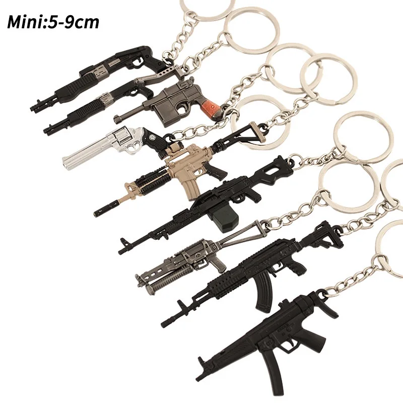 PUBG-CSGO-Mini-M4A4-Weapon-Model-Pendant-Keychain-For-Men-CS-GO-M762 ...