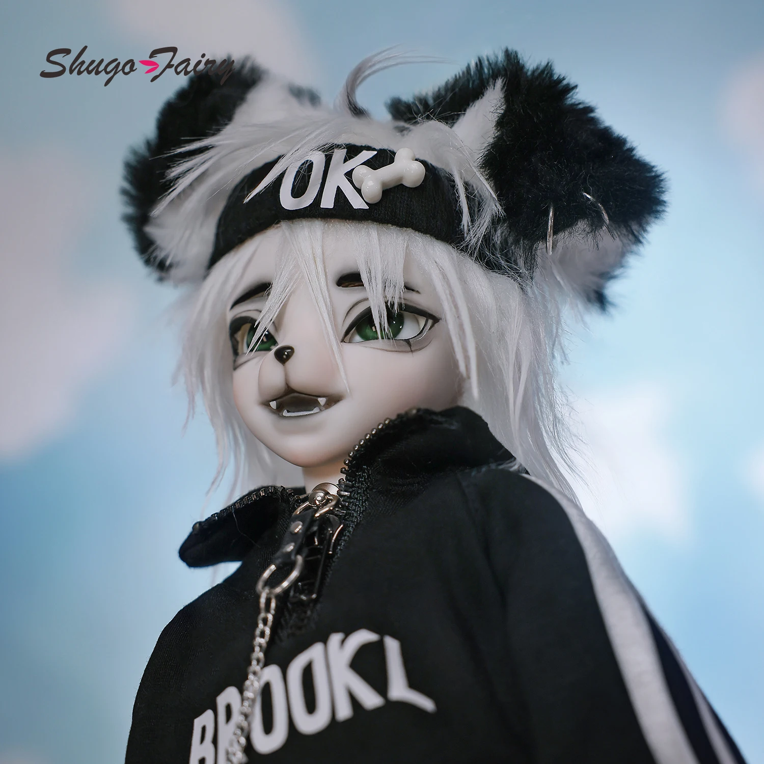 ShugaFairy Carrtoon Bjd Doll 1/4 Animal Head LM4 Body Furry Style Joint ...