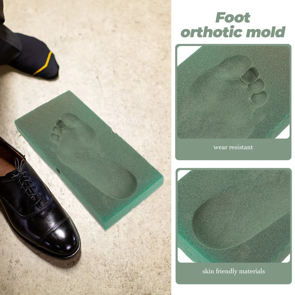 DIY Foot Impression Kit Footprint Casting Foam Box - DIY Custom Insoles ...