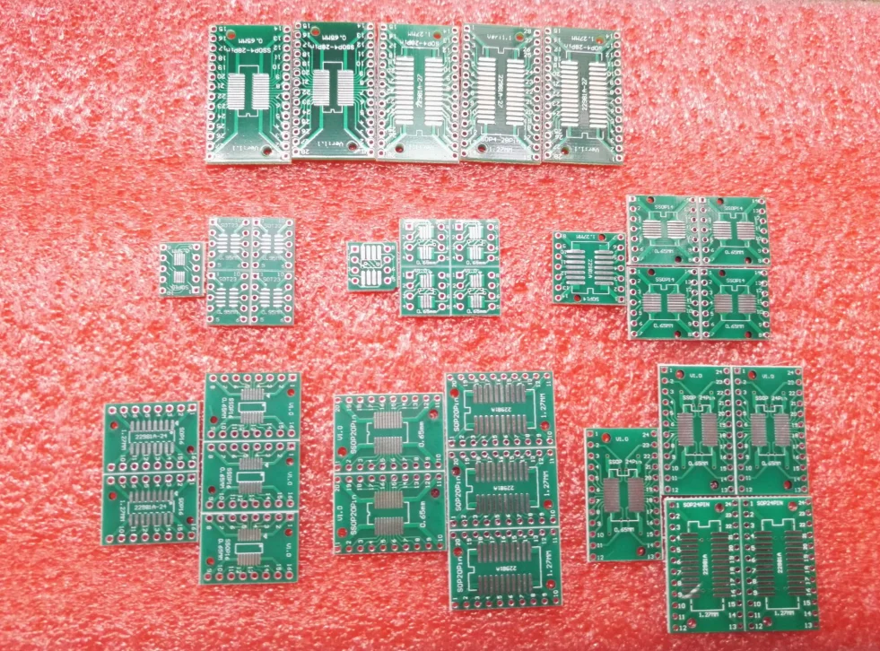 PCB-Board-Kit-7kinds-X-5pcs-35pcs-SOP8-SMT-To-DIP-MSOP-SSOP-TSSOP-SOT23 ...