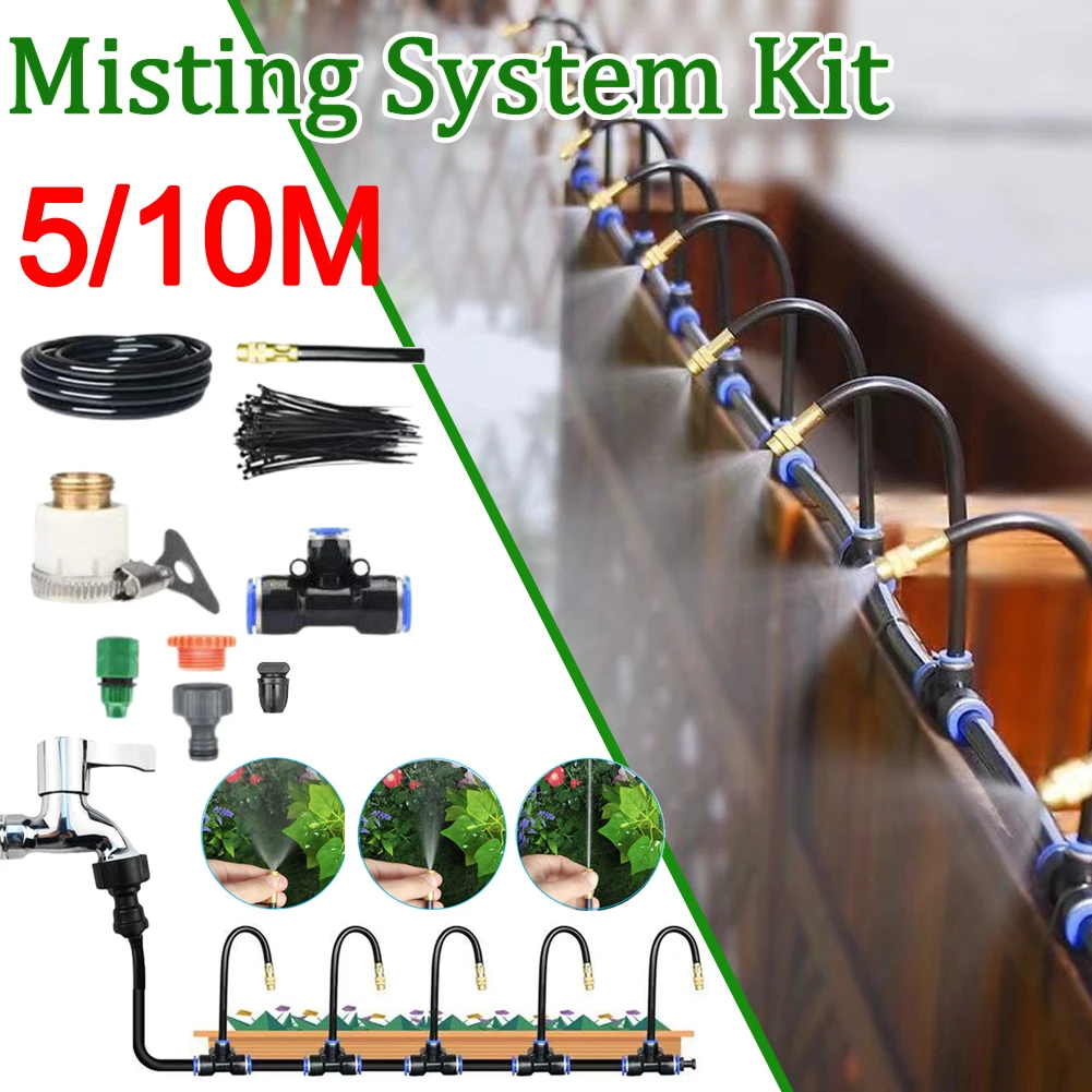 5M-10M-Automatic-Watering-Kit-Misting-System-For-Lawn-Garden-Irrigation ...