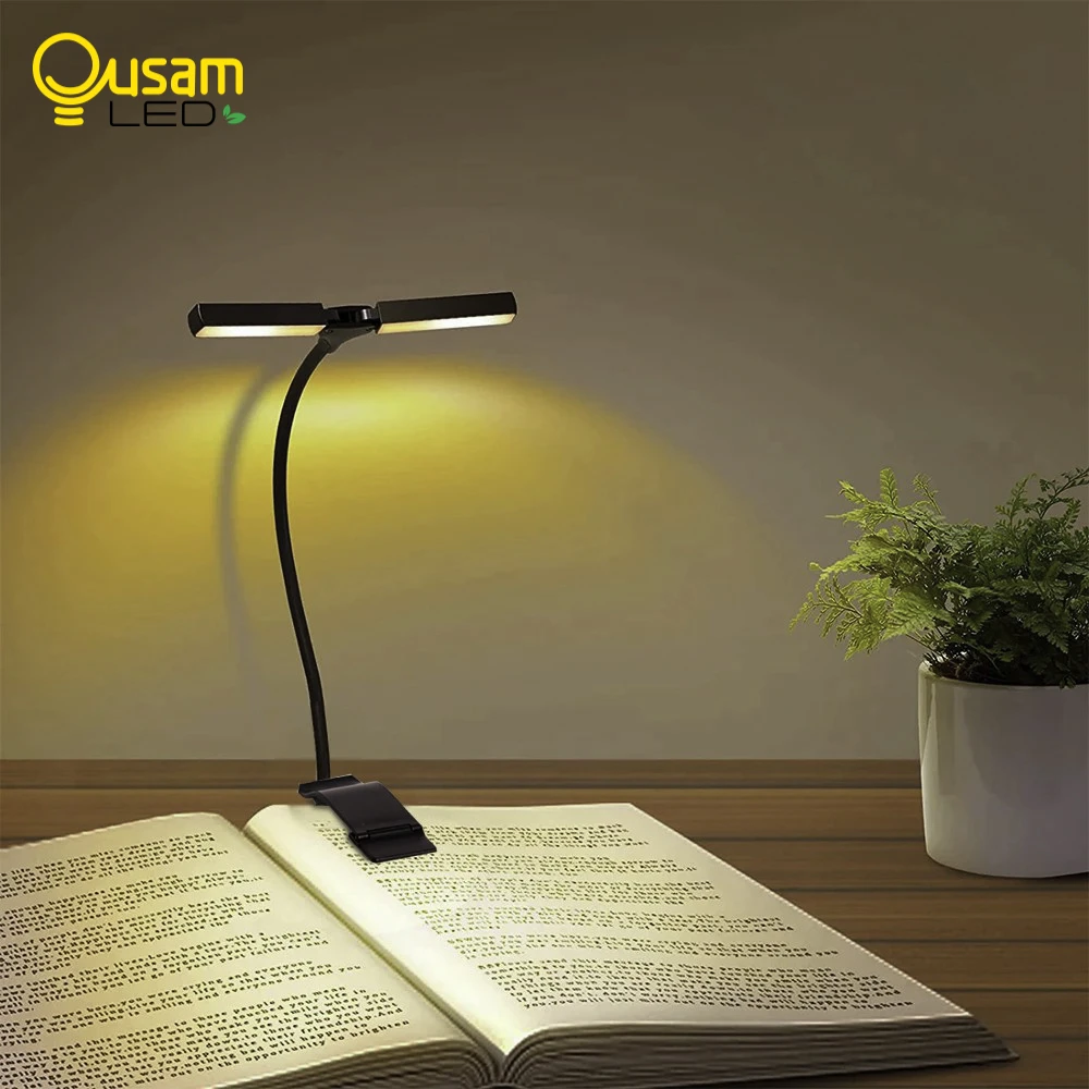 Led Usb Rechargeable Book Reading Light | Reading Lamp Rechargeable ...