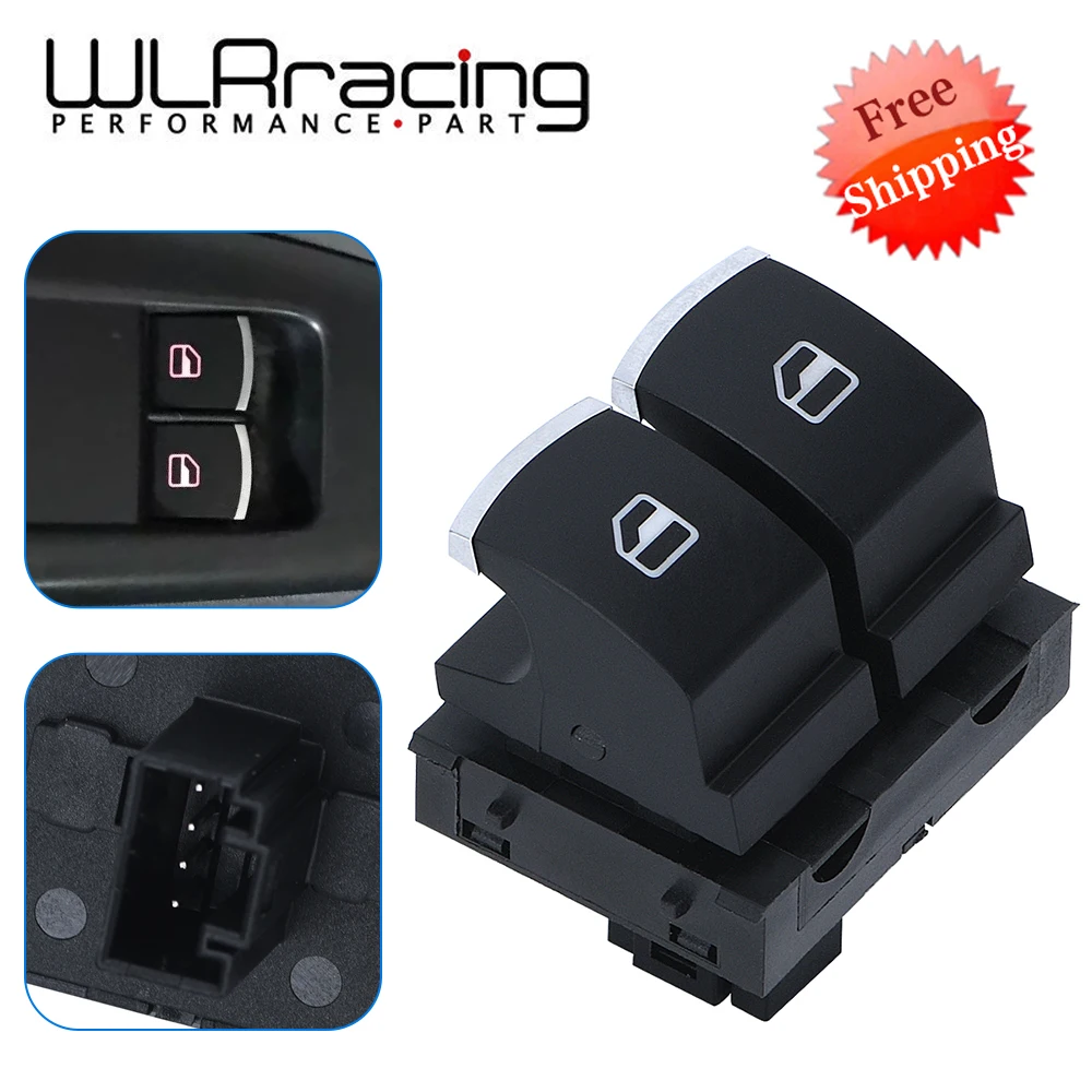 Window-Control-Switch-Button-For-VW-Eos-Golf-MK5-MK6-GTI-2-Door ...