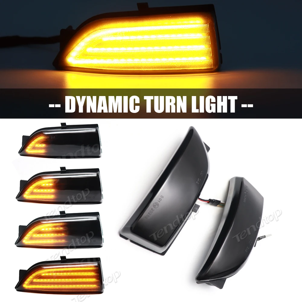 Dynamic-Sequential-LED-Turn-Signal-Side-Light-Blinker-Lamp-Rearview ...