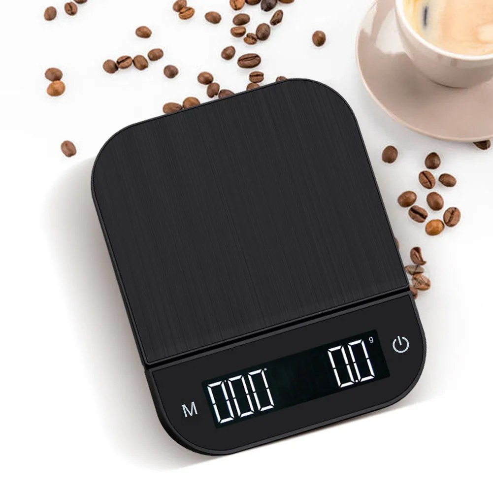 Balance intelligente manuelle pour café, minuterie automatique, USB ...
