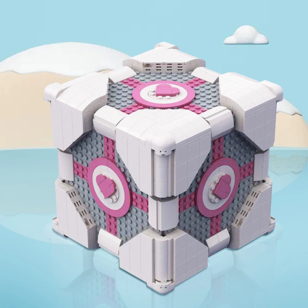 Weighted Companion Cube Tattoo