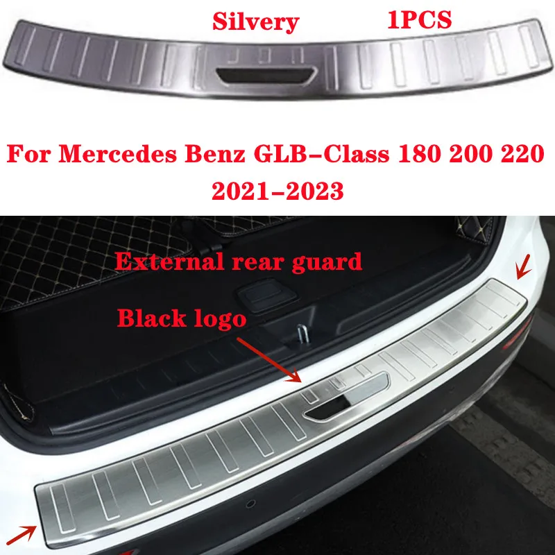 Car-Stainless-Rear-Bumper-Protector-Trunk-Door-Plate-Cover-Trim-For ...