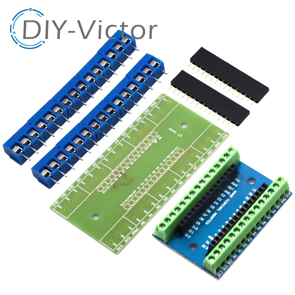 Placa-de-Expans-o-para-Arduino-Controlador-V3-0-Adaptador-Terminal-IO ...