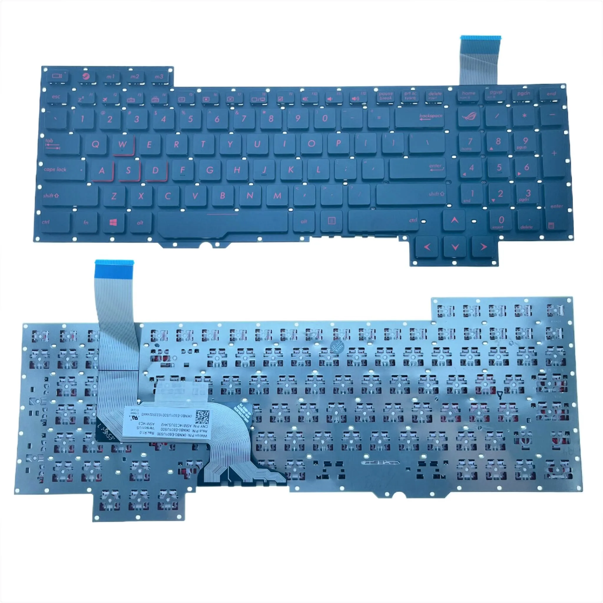New-US-Laptop-Keyboard-For-ASUS-G751-G751J-G751JL-G751JM-G751JT-G751JY ...
