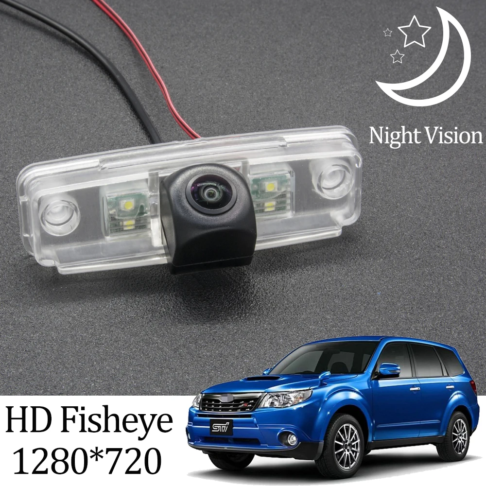 Owtosin HD 1280*720 Fisheye Rear View Camera For Subaru Forester STI ...