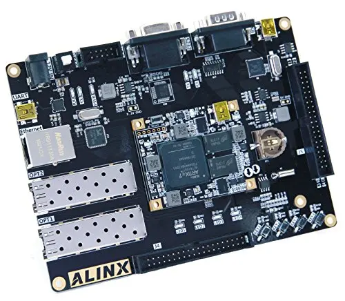 XILINX Artix 7 A7 FPGA Development Board XC7A100T Ethernet 2SFP RS232 ...