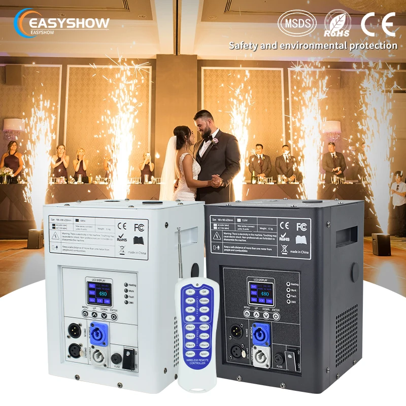 Cold-Sparklers-Machine-750W-Remote-DMX-Control-Cold-Fireworks-Machine ...