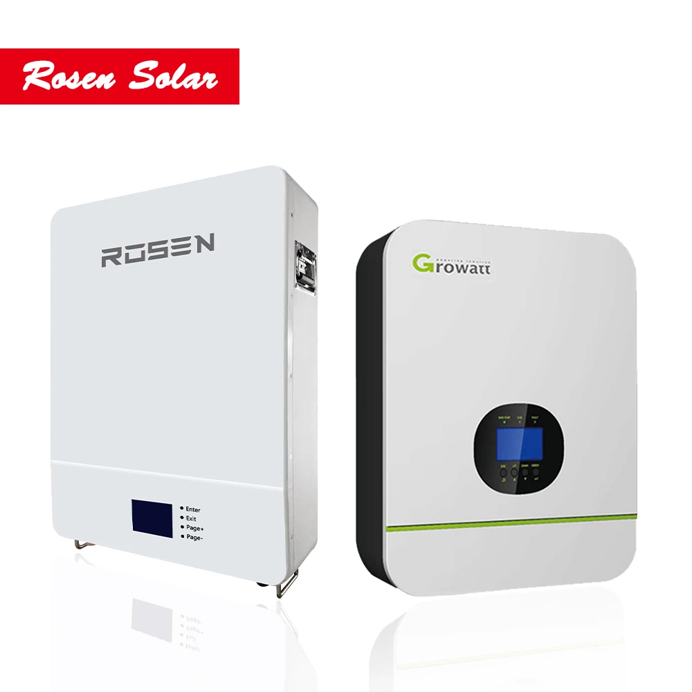 Growatt Spf 5000es 3500es 230vac 48vdc connector solar inverter dc to ...