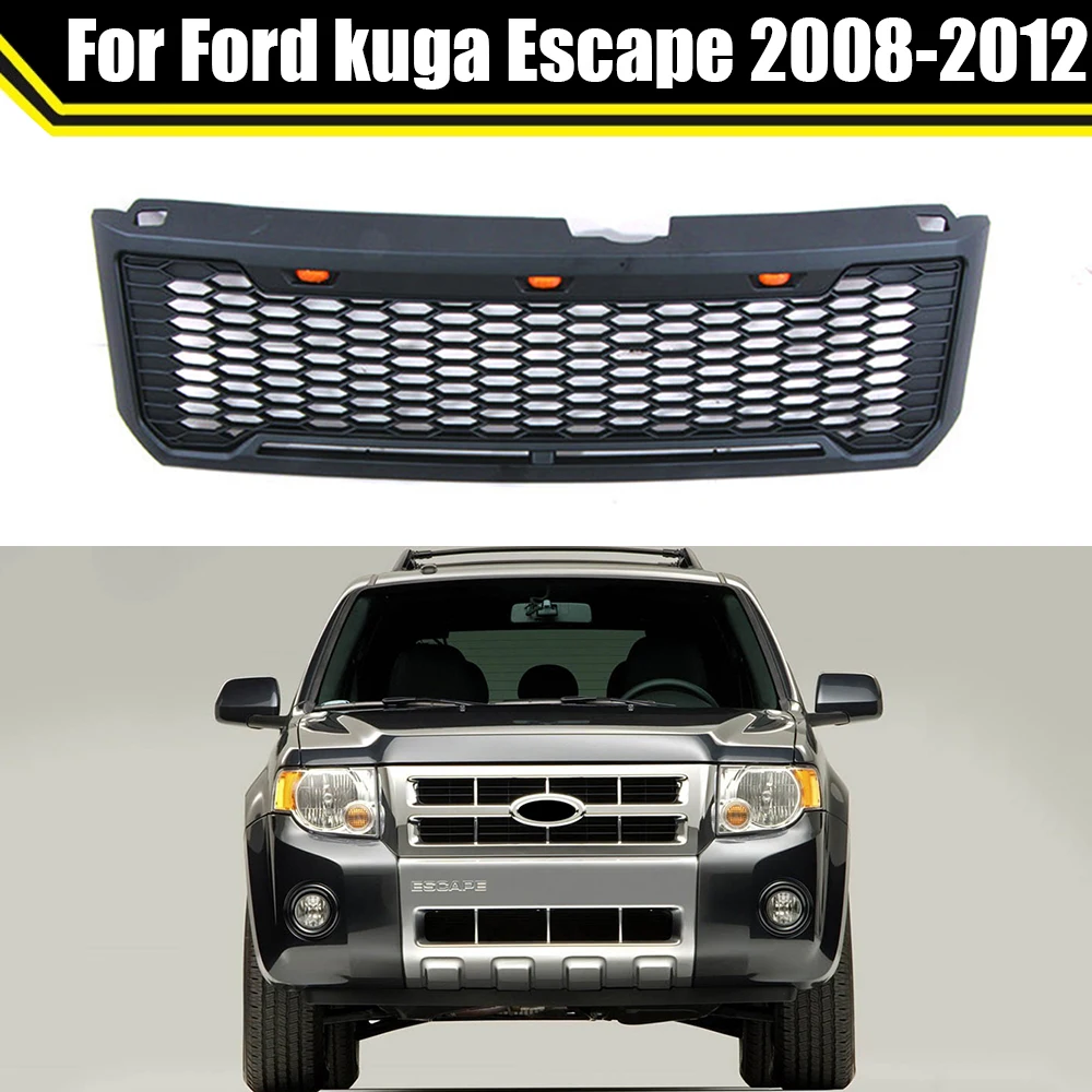 Raptor-Style-Matte-Black-Or-Grey-Modified-Front-Grille-Hood-Fit-For ...