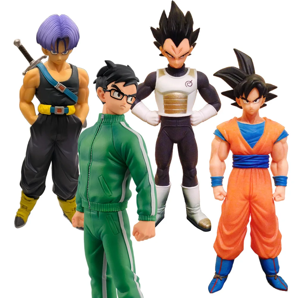 4Pcs-1Set-Anime-Dragon-Ball-Z-Figure-Future-Trunks-Son-Gohan-Chouzoushu ...