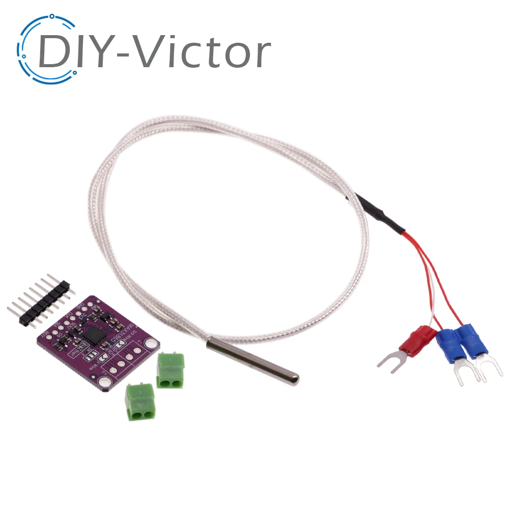 MAX31865-PT100-to-PT1000-RTD-to-Digital-Converter-Board-Temperature ...