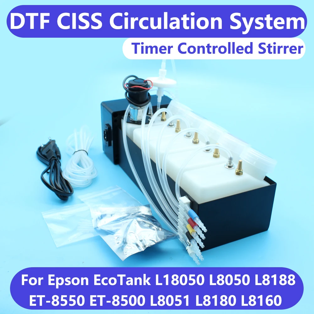 DTF-Circulation-Ink-System-CISS-Tank-No-Damper-For-Epson-L1800-L800 ...