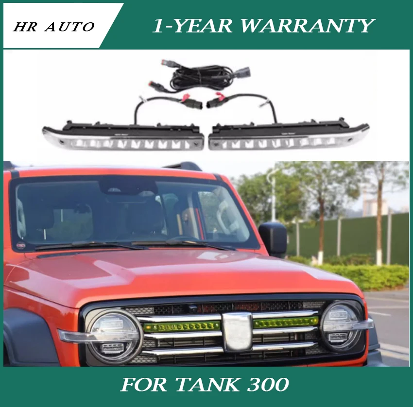 Car-Grille-Spotlights-Fit-for-Tank-300-Modified-LED-Strip-Lights-with ...