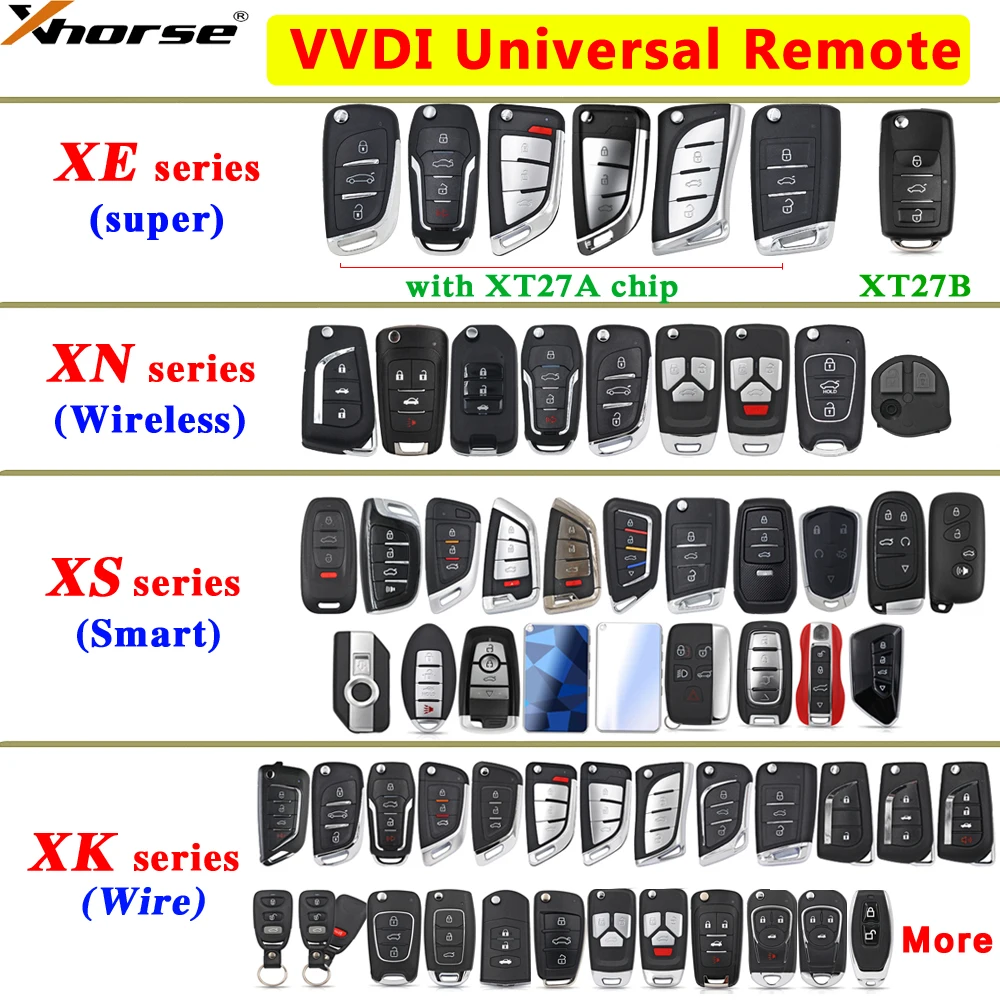 Xhorse-VVDI-Universal-Smart-Wire-Wireless-Super-XS-XS-XN-XK-Remote-XM38 ...