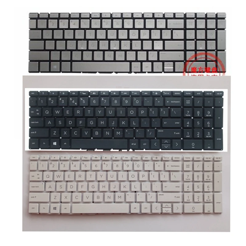 Us Backlit Keyboard For Hp 15-cx Tpn-c133 15-dk 15t-dk Tpn-c141 15-ec ...