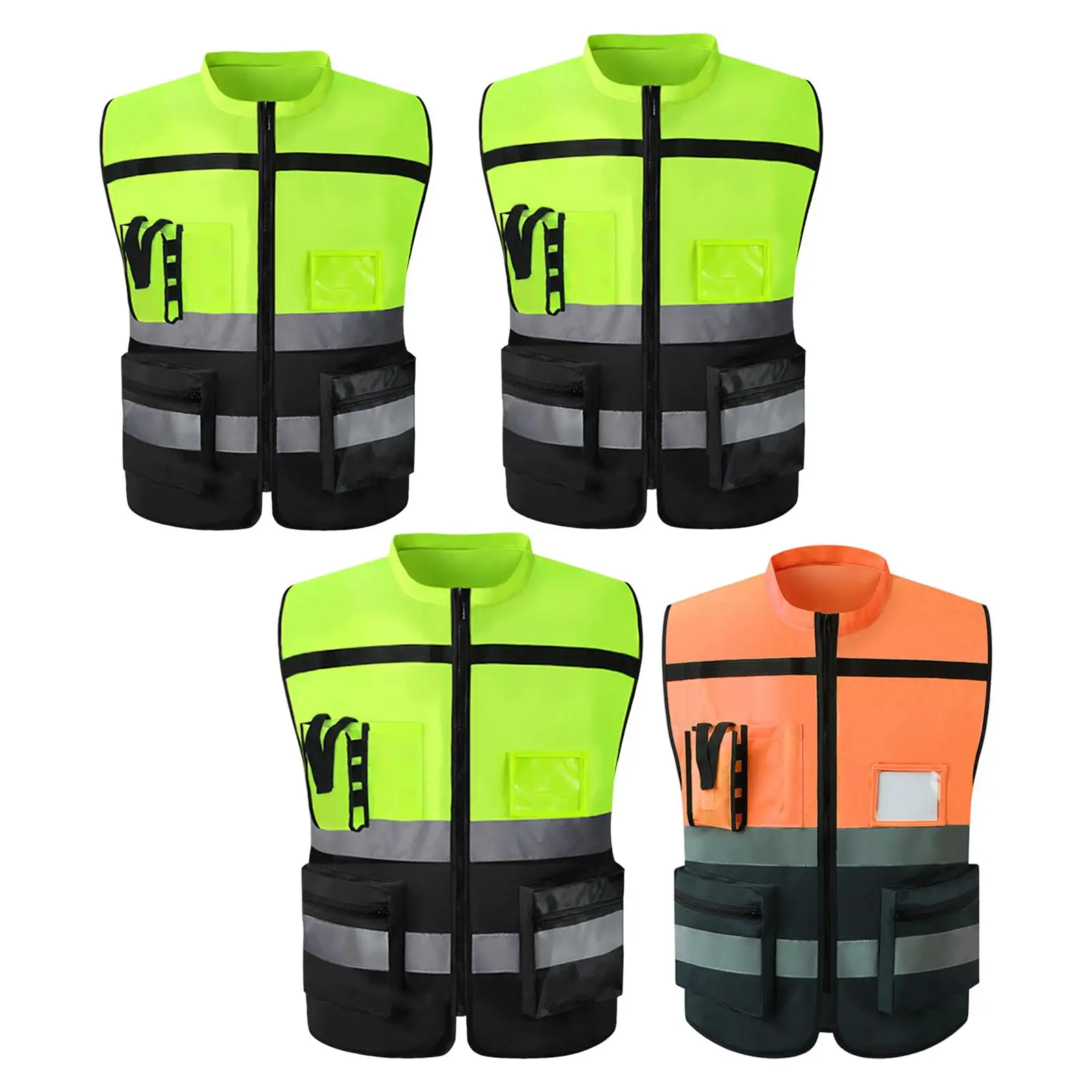 Reflective-Vest-with-Pockets-Running-Gear-High-Visibility-Lightweight ...