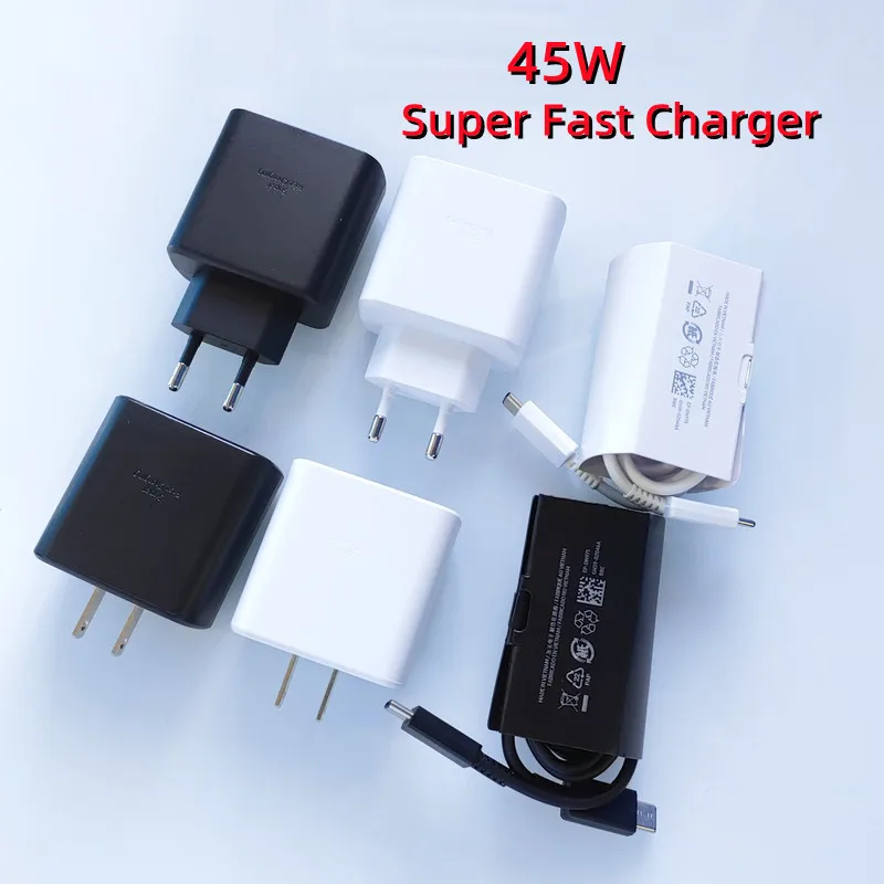 For-SAMSUNG-S24-UItra-45W-Super-Fast-Charger-For-Galaxy-S23-S22-Note-20 ...