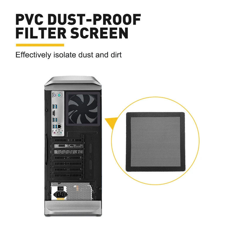 Dust-proof-Net-for-Computer-Case-PVC-Material-with-Magnetic-Can-be ...