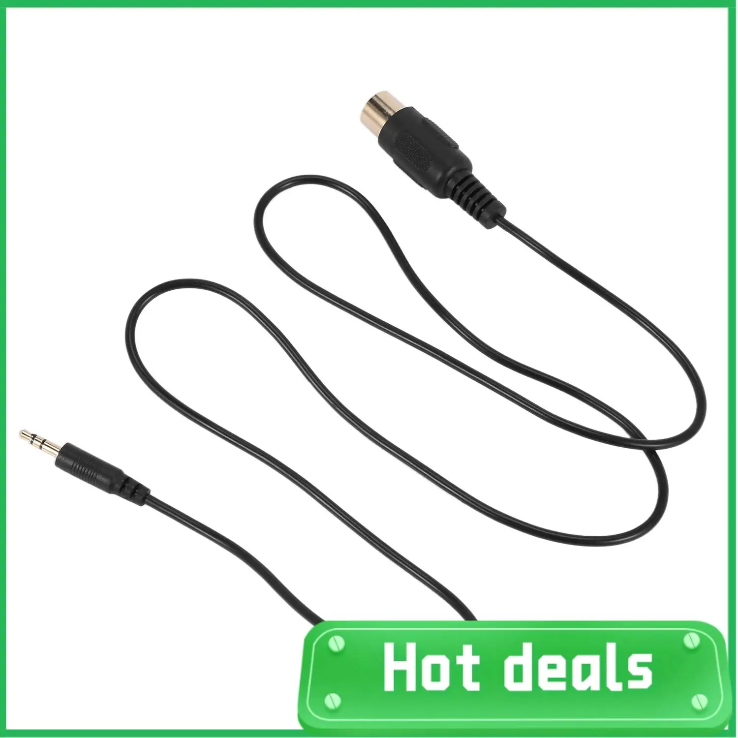 High Quality Car Black 13Pin AUX IN Audio Cable CD Changer To Auxiliary ...