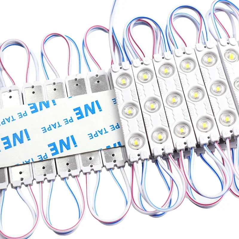 2835SMD-Injection-LED-Sign-Module-Light-20pcs-lot-DC12V-3LED-Brightness ...
