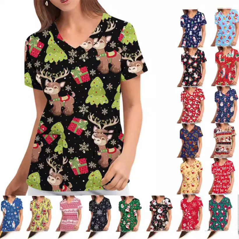 Uniforme-m-dico-Unisex-con-estampado-de-dibujos-animados-para-mujer ...