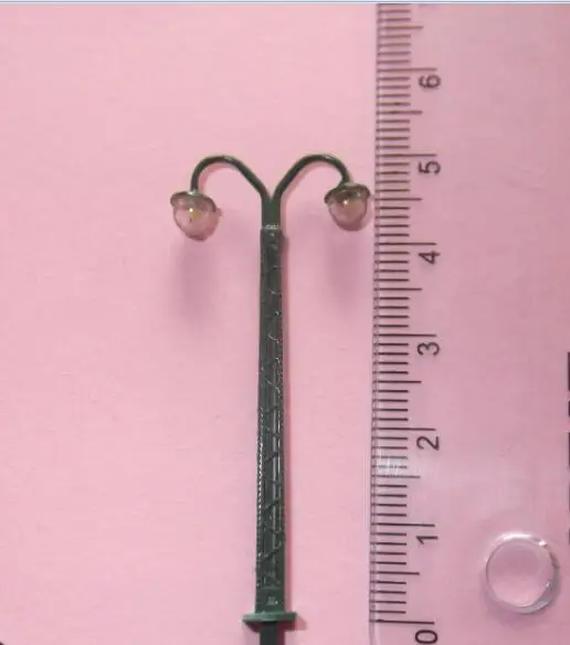 DB4-Z-2pcs-1-220-Scale-Model-Railway-Train-Light-Street-Lamp-Railroad ...