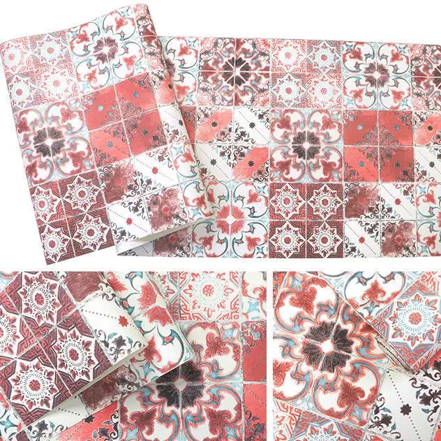 Etnikai Stílusú Kerámia Csempe Minta Háttérkép Bohém Marokkói Nappali ...